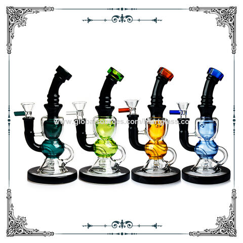 Buy Wholesale China Matrix Perc Bubbler Bong Glass Water Pipe With Bowl Smoking Hookah Recycler ...