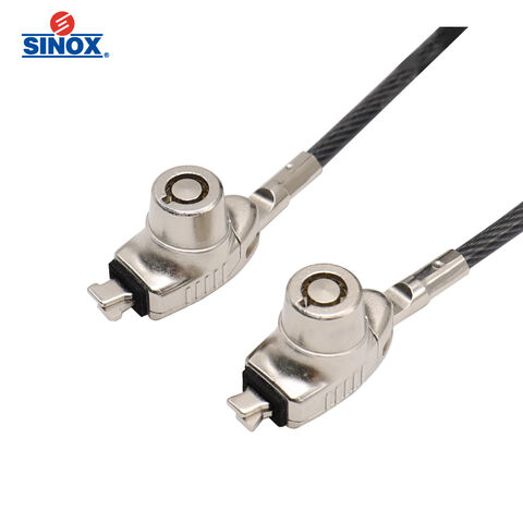 Fit with Ultrabook security Computer/Laptop cable key lock (Wedge Slot ...