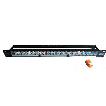 Buy Wholesale China 1u 24 Port Empty Patch Panel With Dust Cover ...