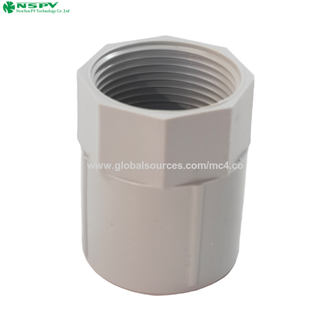 Buy Wholesale China Pvc Straight Screwed Thread Coupling Conduits For ...