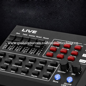Buy Wholesale China Hot Sale Sound Card Karaoke Sound Card For Live ...