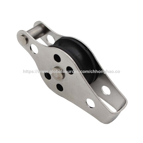 316/304 Stainless Steel Pulley Block Wire Rope Pulley For Rope 3 Mm 6mm ...