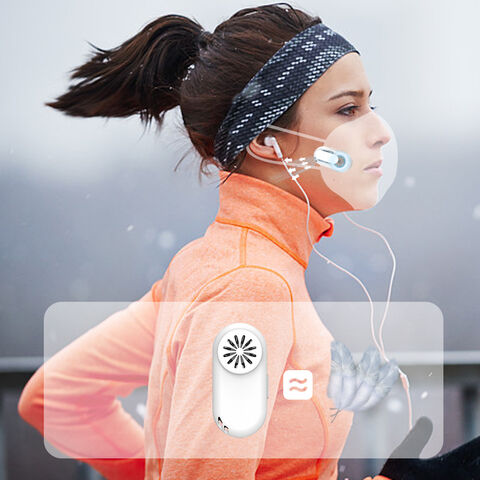 Buy Wholesale China Oem Mini Face Mask Fan, New Rechargeable Face Mask ...