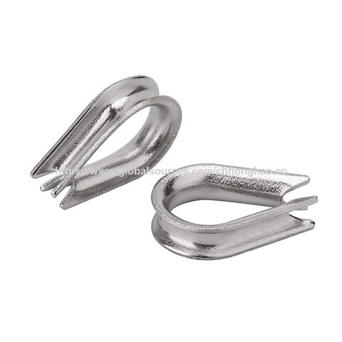 China 30mm Carbon Steel Material Cable Thimble DIN6899B Standard ...