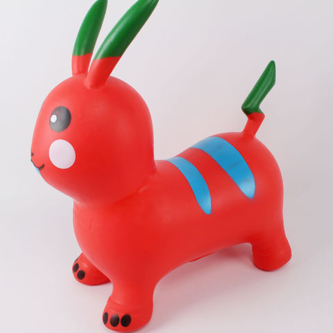 China Hot infalatable Toys Baby jumping animal toy jumping horse kids ...