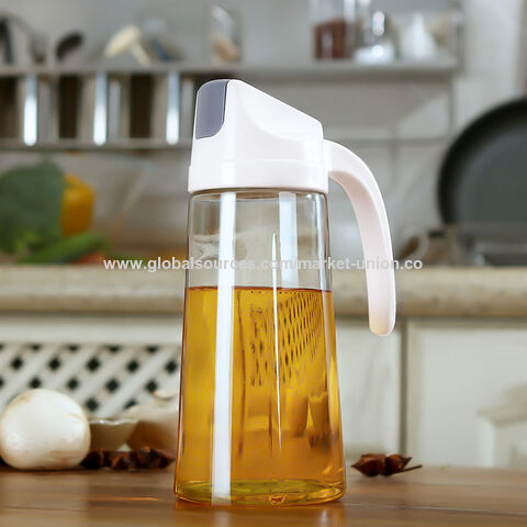 Buy Wholesale China Leak Proof Glass Cooking Oil Pot 304 Stainless ...