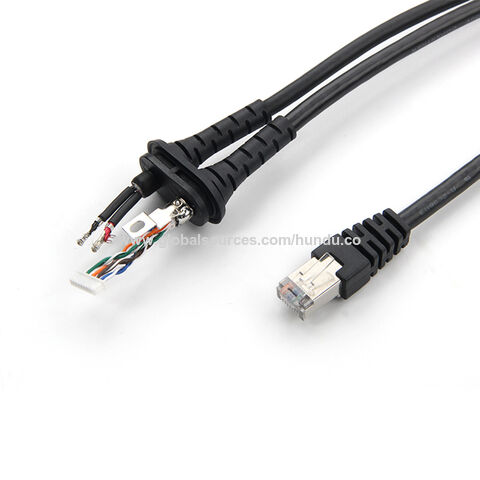 Buy Wholesale China Rj45 8p8c Male To 9p Housing + 2p Housing To Molex ...