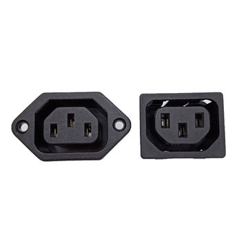 China 10A 250V Snap Fit to Panel Power Outlet Thermoplastic UL ...