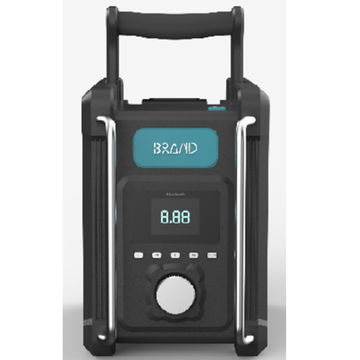 Buy Wholesale China Portable Heavy Fm Worksite Radio With 18650 Lithium ...