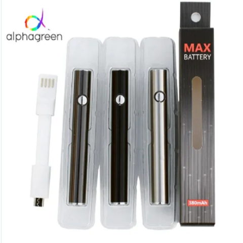 China Adjustable Voltage Cbd Battery 400mAh Preheating Max Battery on ...