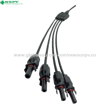 4-to-1 Cable Assembly Solar y Cable Harness Wire Harness with 4.0 cable ...