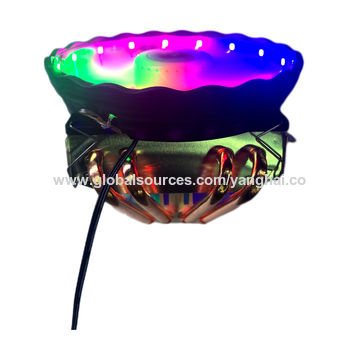 Buy Wholesale China Led Cpu Cooler Fan With Copper Heatpipe Universal ...
