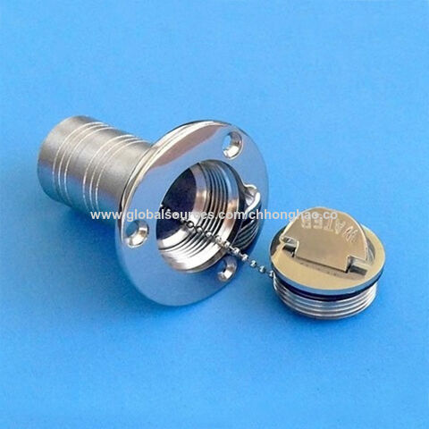 Buy Wholesale China 1.5" / 2" Boat Deck Fuel Stainless Steel Deck Water ...