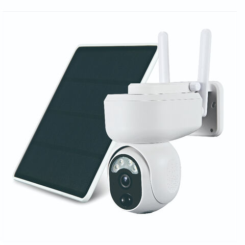 Outdoor 4G Solar Powered WiFi IP Camera 3.5W Solar Panel 3.6 Lens HD ...