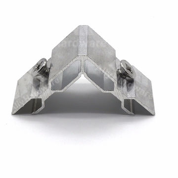 China Hand knot bracket line 32 aluminum window joint corners for frame ...