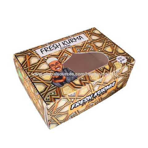 Buy Wholesale China Wholesale Rectangle Dates Fruit Packing Custom ...