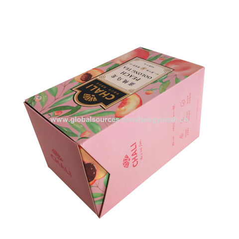 Eco Friendly Individual Snack Food Packaging Boxes Paper Tea Packaging ...