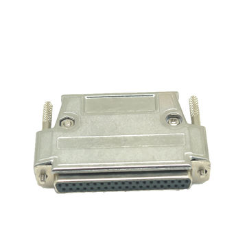 China D-Sub connector housing zinc alloy metal hood DB62 d-sub 37 pin ...