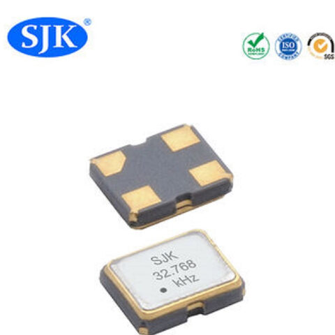 China SJK SMD 2520 RTC Oscillator with 32.768kHz CMOS Output 1.8V 2.8V 3.3V Crystal oscillator ...