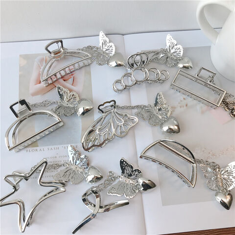 Buy Wholesale China Metal Hair Clips & Metal Fashion Jaw Clips at USD 0 ...