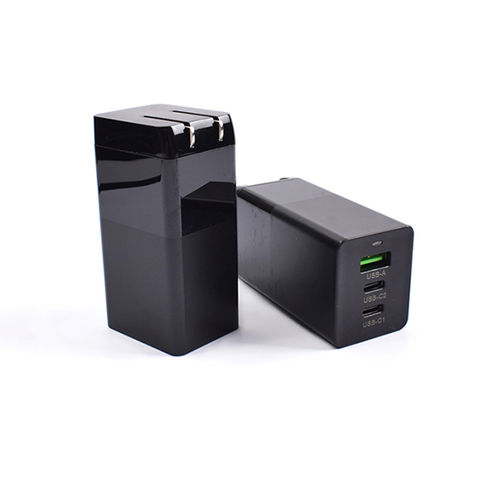 China US JP Plug Mini GaN PD 65W Type-c Fast 3 port Quick Charge Phone ...