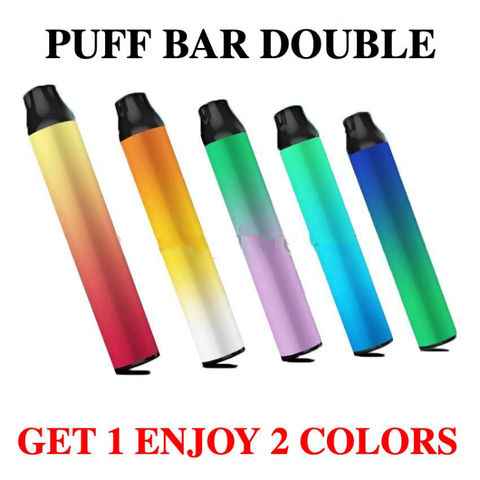 China Best Quality Vape Pen Puff Double 2 in 1 650mah battery 2000 ...