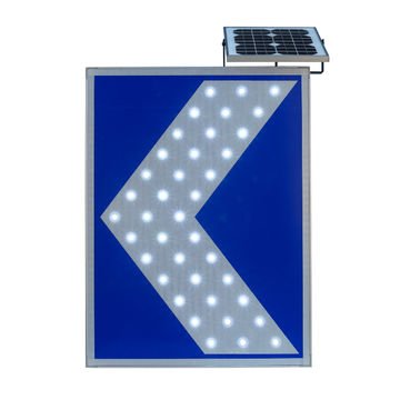 Buy Wholesale China Solar Power White Led Chevron Sign Boards With Ce ...