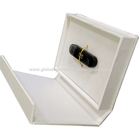 Oem Packaging White Gift Box Custom Usb Boxes - China Wholesale Paper ...