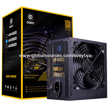 China Desktop PC Power Supply 400W/500W/600W 80 Plus Bronze Active PFC ...