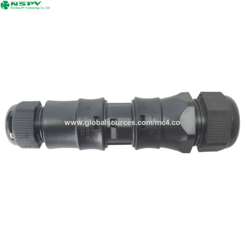 Buy China Wholesale Ac Connector For Inverter 3cores Cable To Cable ...