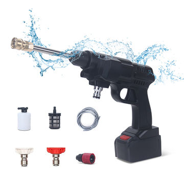 China 12V / 24V Cordless Portable High Pressure Washing Cleaner Machine ...