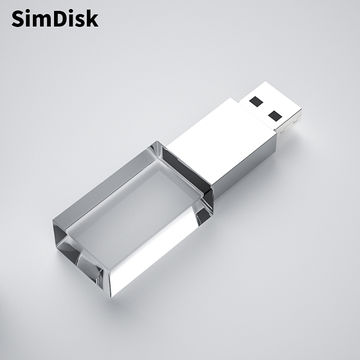 Buy China Wholesale Simdisk The New Glass Usb Flash Drive Can Be ...