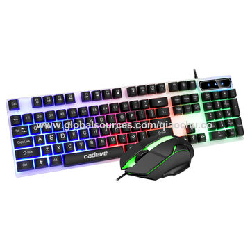 Buy Wholesale China Raibow Backlight Gaming Keyboard And Mouse Combo ...