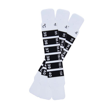 Buy Wholesale China Forehead Thermometer Strips Paper Patch Thermometer ...