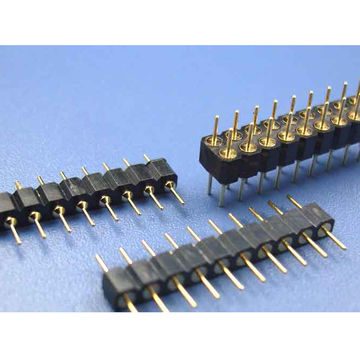 Buy Wholesale China Straight Pin Connector, Solder Tail Single Row ...