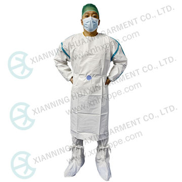 Buy Wholesale China Aami Level 3 Heat Sealed Microporous Isolation Gown ...