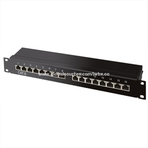 China CAT5E/CAT6/CAT6A 16 Port Patch Panel on Global Sources,patch ...