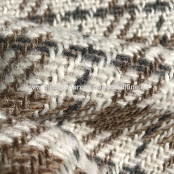 Buy Wholesale China Woolfabric/check/20%wool80%polyester & Wool Check ...