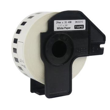Buy Wholesale China Dk22210 29mm*30.48m Thermal Paper Label Compatible ...