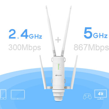 China AC1200 CE FCC Fully Certified Outdoor Gigabit Wifi Router 4G LET ...