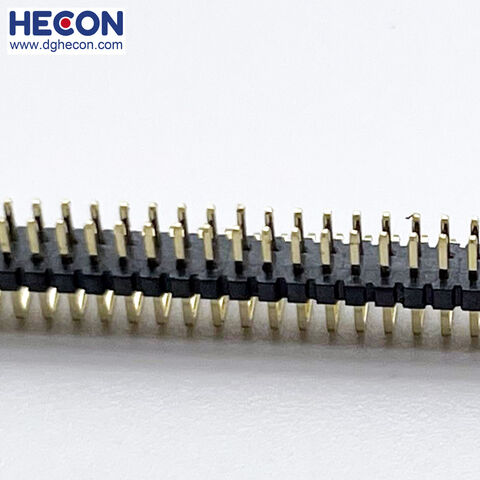 Buy Wholesale China 1.0mm Pin Header H1.0 Dual Row Right Angle Type ...