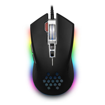 China Gaming Mice RGB Running Light Mouse With Metal Wheel on Global ...