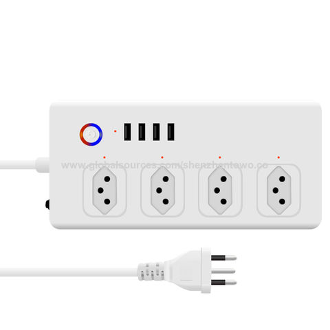 China BR Standard Wifi Smart Electrical Power Socket Extension Power ...