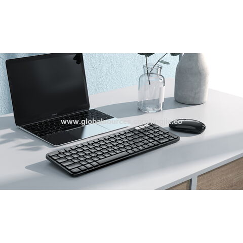 Buy Wholesale China Middle Size Wireless And Bluetooth Keyboard And ...