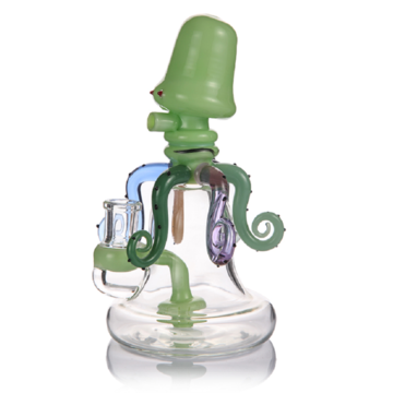 China 7.88″ Octopus Dab Rig on Global Sources,dab rigs,glass bong,glass ...