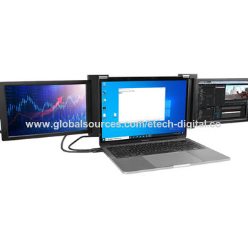 China OEM USB C powered 1080P IPS HDR 13.3 inch portable extension tri ...