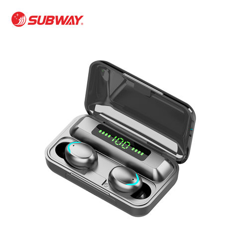 Buy Wholesale China Subway Tws Earbud F9-5 Blue Tooths Tws Earphone ...