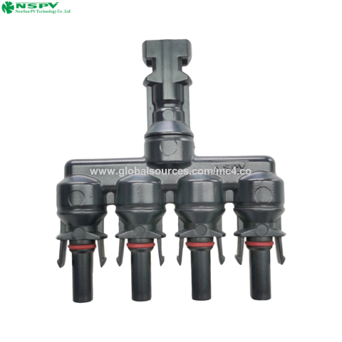 China PV4.0 Branch Connector 1000VDC 1M to 4F branch connectors on ...