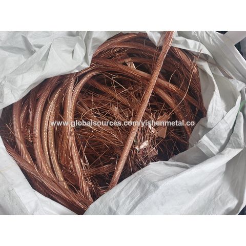 China Copper Wire Scrap99.99%/Copper Millberry99.96% With China Origin ...