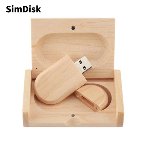 Simdisk Factory Direct Wooden Usb Flash Drive Wedding Gift Tender Usb ...